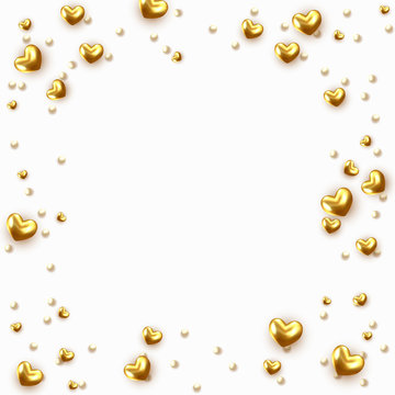 Gold Heart Border Images – Browse 34,818 Stock Photos, Vectors, and ...