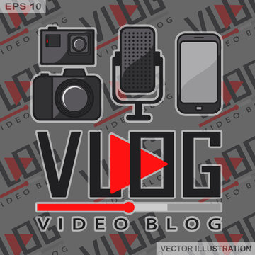"Vlog Icon" Images – Browse 19 Stock Photos, Vectors, and Video | Adobe ...