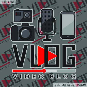 "Vlog Icon" Images – Browse 19 Stock Photos, Vectors, and Video | Adobe ...
