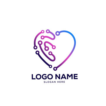 Heart And Connection Logo Bilder – Durchsuchen 14,722 Archivfotos ...