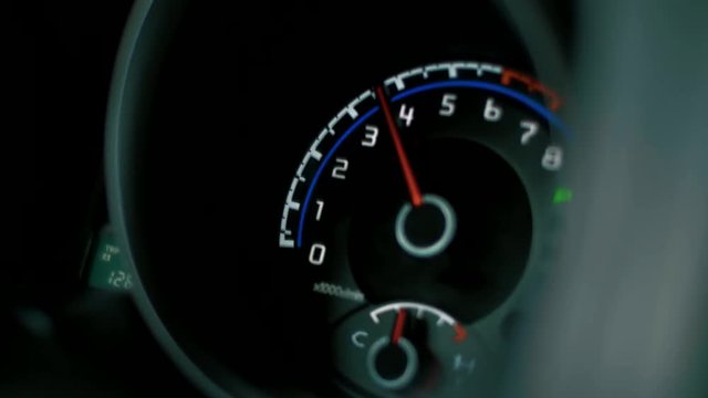 Speedometer Fast Acceleration