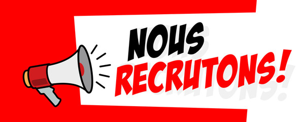 Photos, illustrations et vidéos de "nous recrutons"