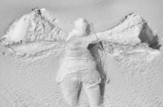 Snow Angel Outline