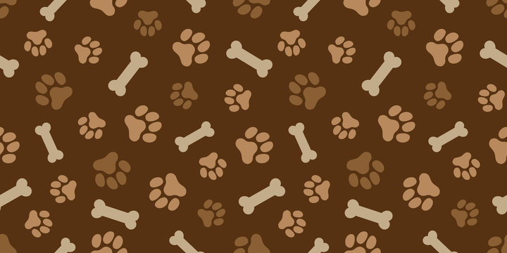 Brown Dog Bone Background