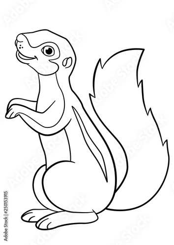 Xerus Page Coloring Pages