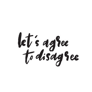Agree To Disagree Images – Browse 10,192 Stock Photos, Vectors, and ...