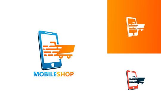 Online Mobile Shop Logo