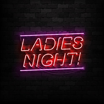 Ladies Night Neon Sign