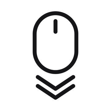 Scroll Down Icon Png