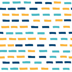 Sewing fabric with Colored dashes, seamless pattern, transparent ...