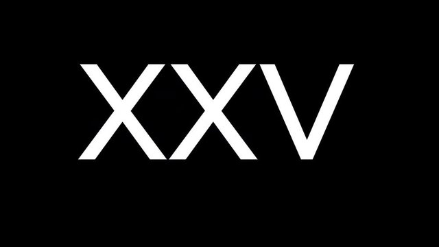 Xxv Images – Browse 119 Stock Photos, Vectors, and Video | Adobe Stock