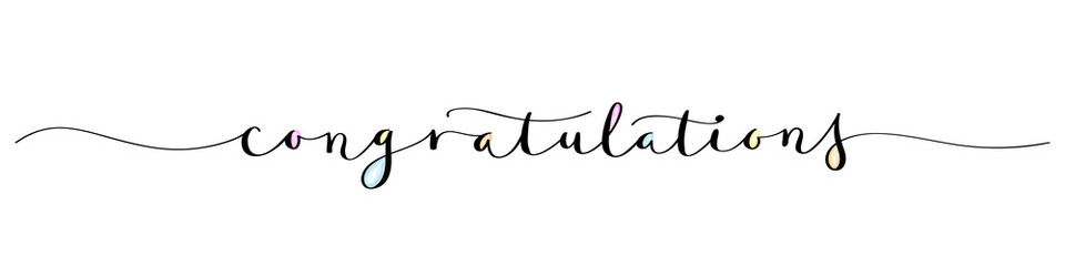 Vertical Congratulations Clip Art