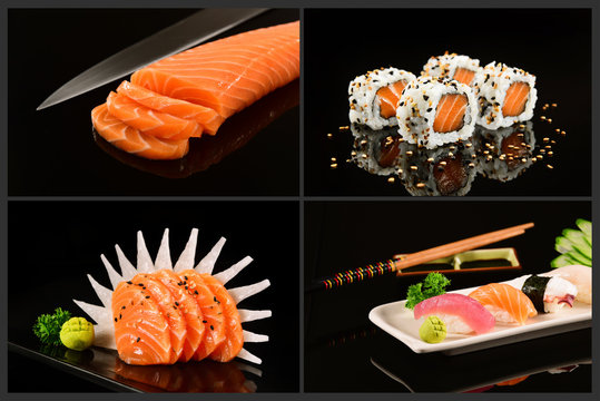 Japanese Food Collage Images – Browse 4,325 Stock Photos, Vectors, and ...