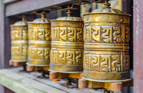 Buddhist Prayer Wheel