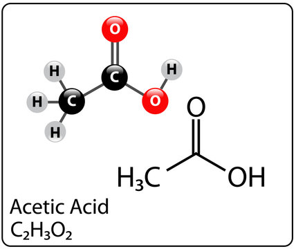 Molecular Structure Of Acetic Acid