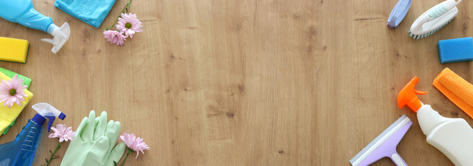 Cartel de limpieza de primavera | Vector Gratis