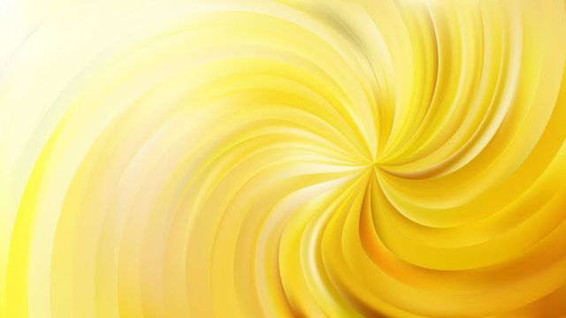 Yellow Swirls Background