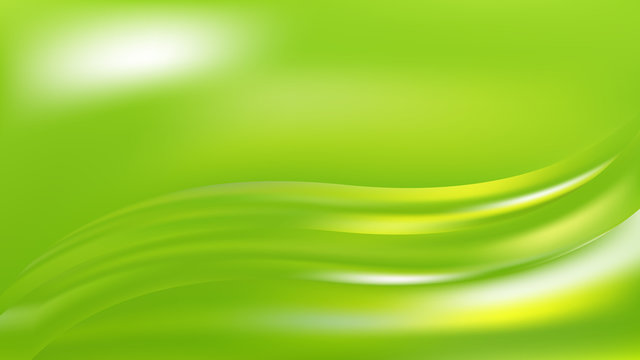 Apple Green Background Abstract