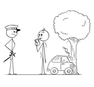 Stick Figure Car Crash