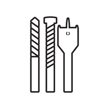 Drill Bit Silhouette