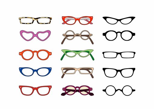 Round Glasses Drawing Images – Browse 479,853 Stock Photos, Vectors ...