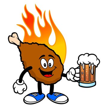 Cartoon Chicken Wing Images – Browse 31,949 Stock Photos, Vectors, and ...