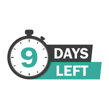 "9 Days Left" Images – Browse 150 Stock Photos, Vectors, and Video ...