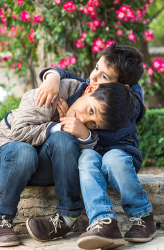 "Children Hugging" Images – Browse 53 Stock Photos, Vectors, and Video ...