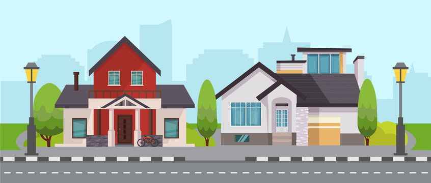 9,515 BEST Neighborhood Cartoon IMAGES, STOCK PHOTOS & VECTORS | Adobe ...