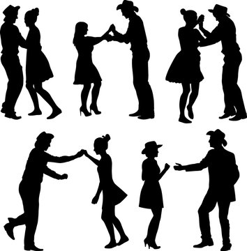 Cowboy Couple Dancing Images – Browse 636 Stock Photos, Vectors, and ...