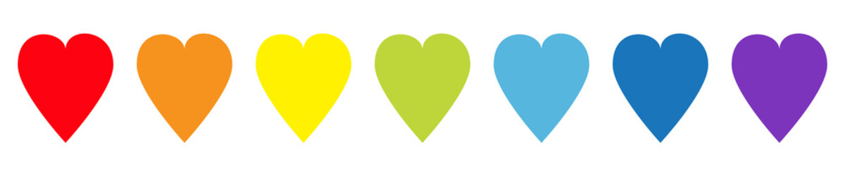 Rainbow Heart Border photos, royalty-free images, graphics, vectors ...