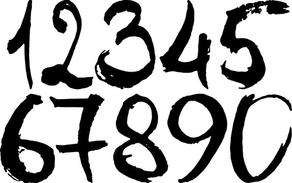 "Hand Drawn Numbers" Images – Browse 459 Stock Photos, Vectors, and ...