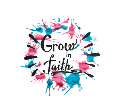 Growing In Faith Clip Art