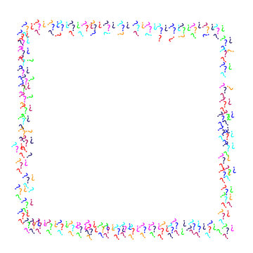 Question Mark Border Clip Art
