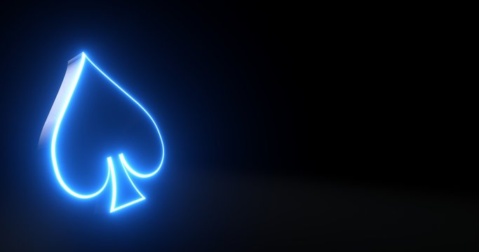 Blue Ace Of Spades Logo
