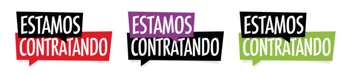 Estamos contratando banner | Vector Premium