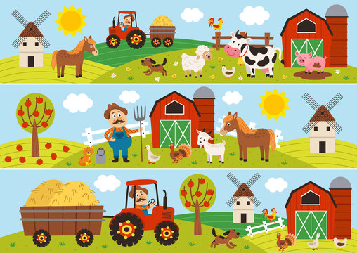 7,956 BEST Farm Animal Border IMAGES, STOCK PHOTOS & VECTORS | Adobe Stock