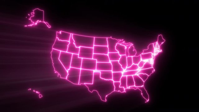 Us Map Glow Images – Browse 9,632 Stock Photos, Vectors, and Video ...