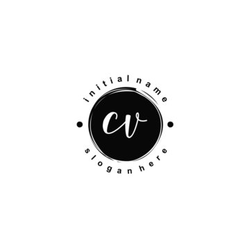 Cv Monogram Images – Browse 3,626 Stock Photos, Vectors, and Video ...