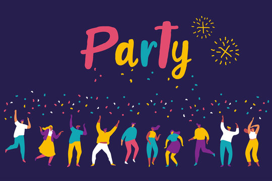 Party Night Vector