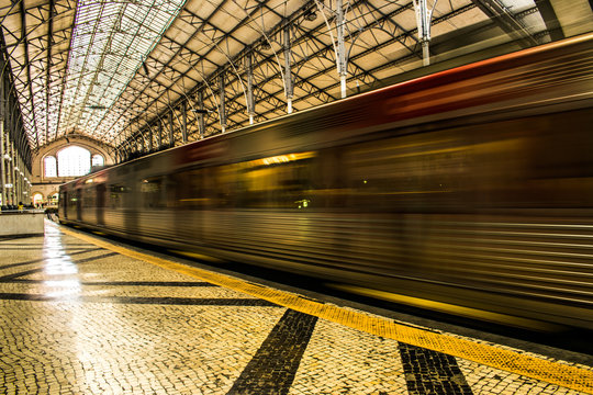 Moving Train