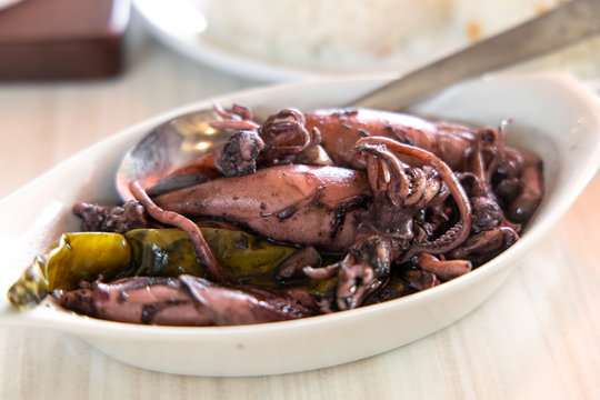 Inihaw Na Dried Pusit