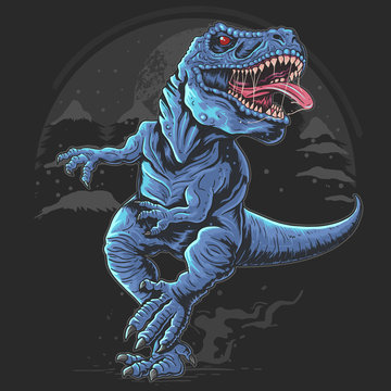 Stunning T Rex Vector Pictures