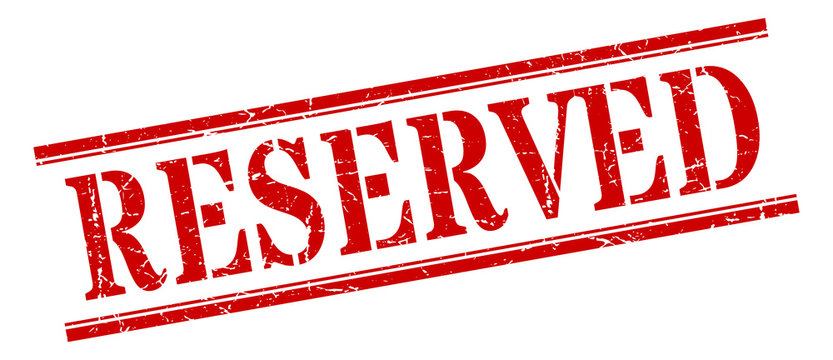 Imágenes de Reserved: descubre bancos de fotos, ilustraciones, vectores ...