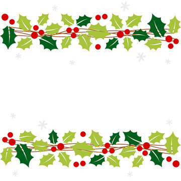 Cartoon Christmas Borders