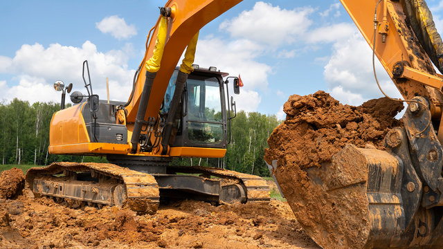 Excavator Background Images – Browse 330,616 Stock Photos, Vectors, and ...