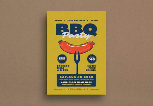 Bbq Brochure Template Images – Browse 3,498 Stock Photos, Vectors, and ...