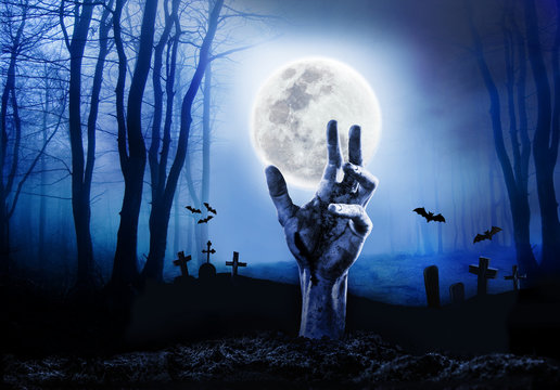 Afbeeldingen over "Zombie Hand" – Blader in stockfoto's, vectoren en ...