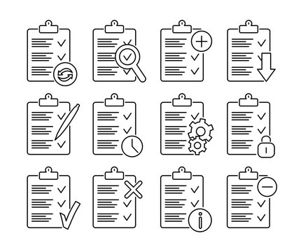 "Checklist Icon" Imej – Semak Imbas 10 Foto, Vektor dan Video Stok ...