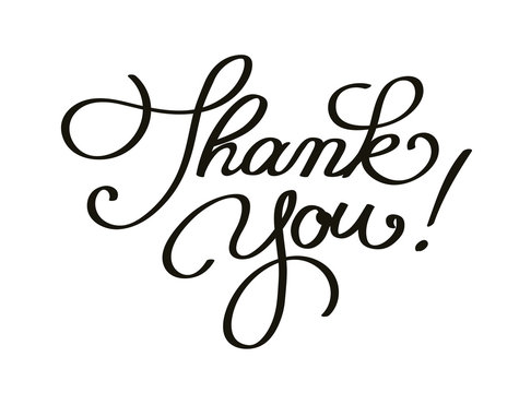 753 BEST Cursive Thank You Font IMAGES, STOCK PHOTOS & VECTORS | Adobe ...